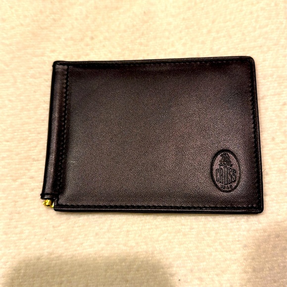 Mark Cross | Bags | Nwot Mark Cross Mens Billfold Wallet With Goldtone ...